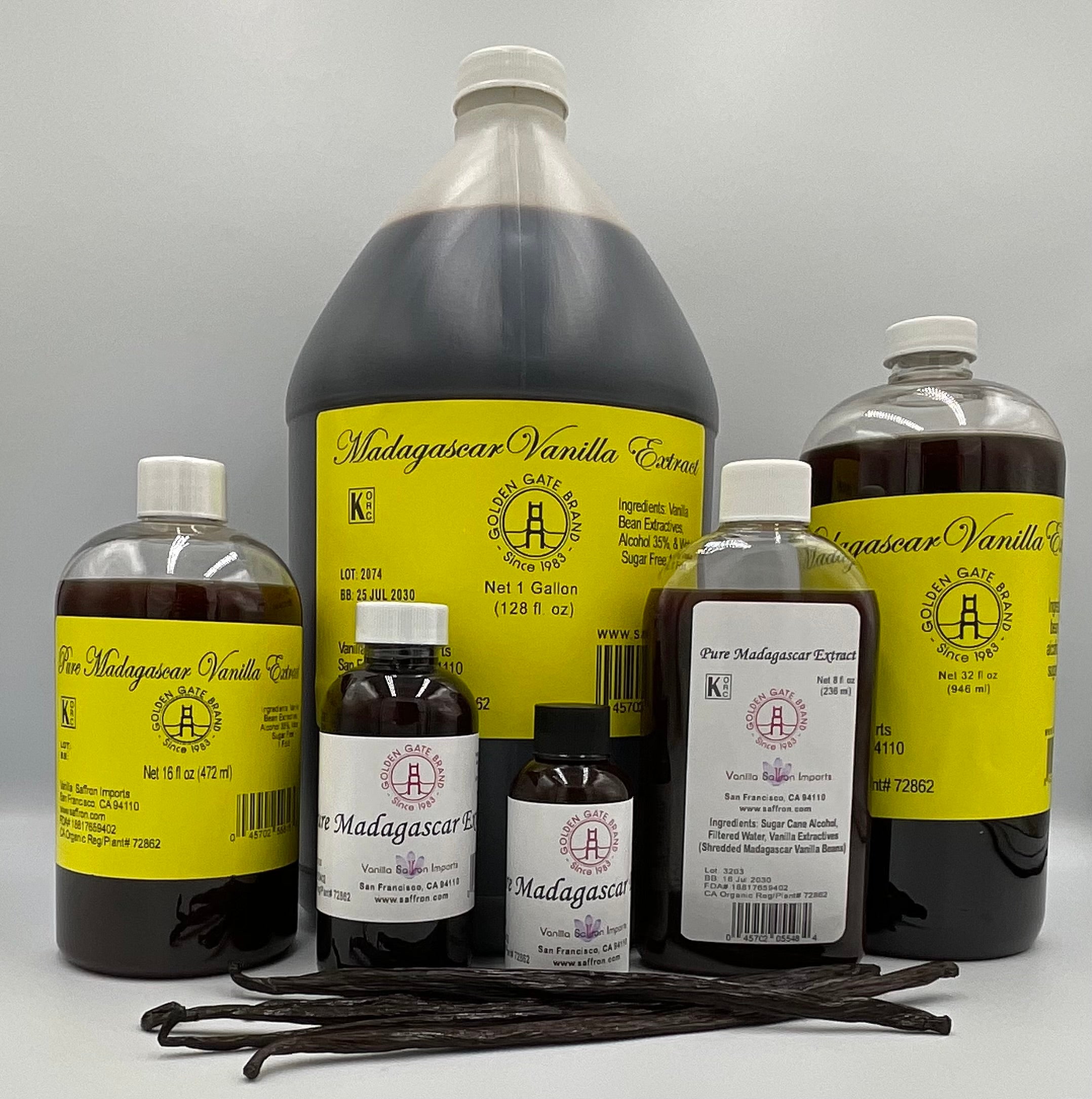 Madagascar Vanilla Extract | Vanilla, Saffron Imports